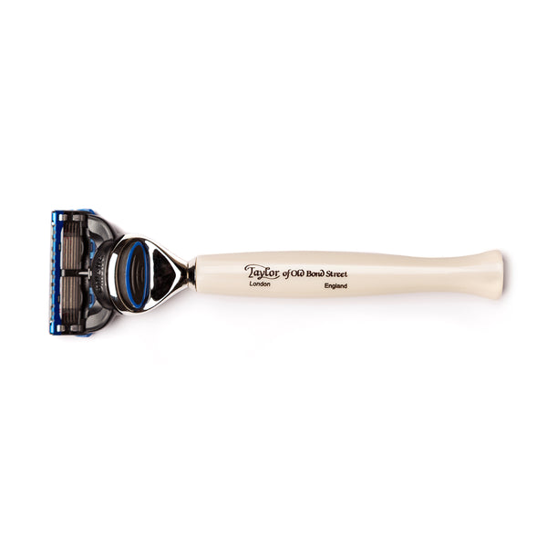 No. 74 Fusion Razor with Imitation Ivory Handle | Taylor Old Bond ...