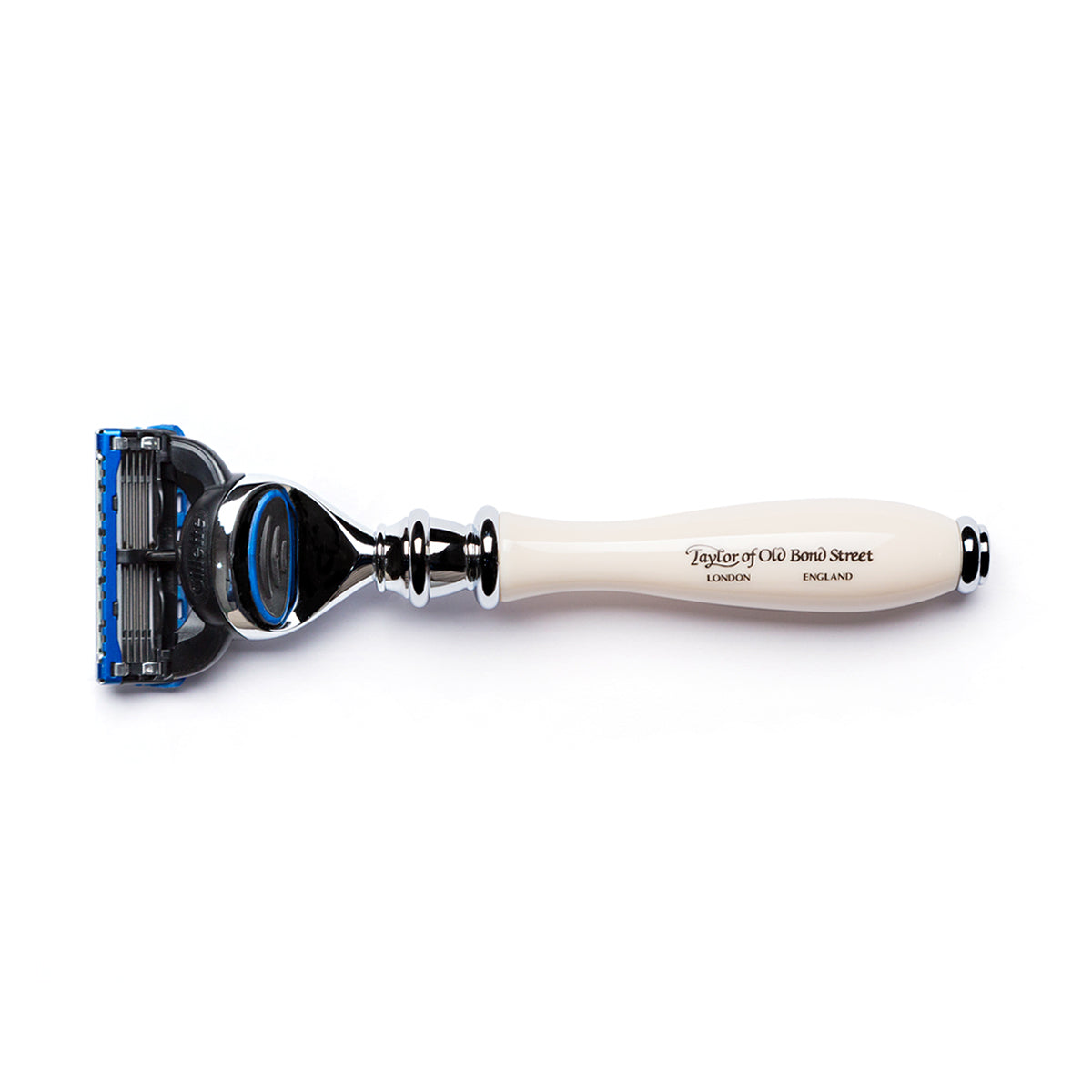 Victorian Fusion Razor with Imitation Ivory Handle | Taylor Old Bond ...