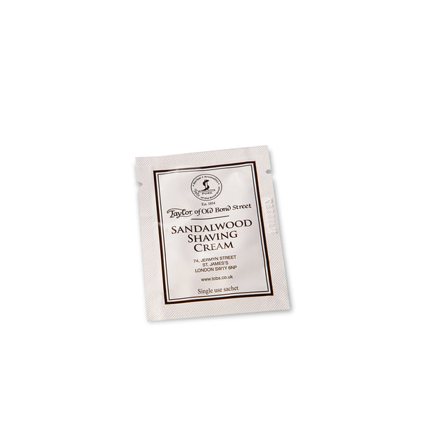 Sandalwood Shaving Cream Sample 5ml | Taylor Old Bond Street - Taylor ...